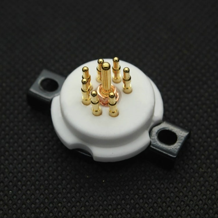 7-pin Gold Plated Vacuum Tube Socket Little Nine Pins 6Z4 6X4 EF95 EZ90 ...