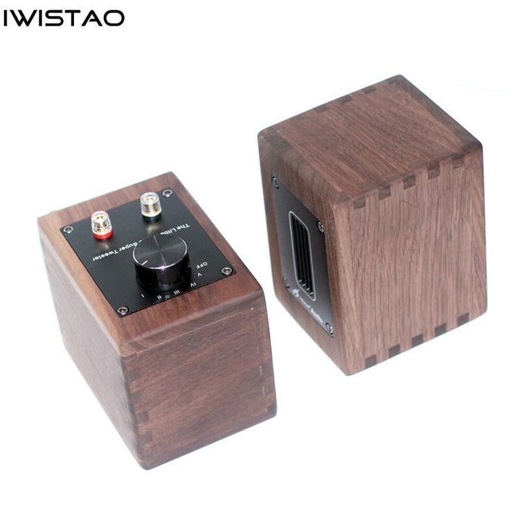 Aluminum Ribbon-Type External Super Tweeter 1 Piece in Exquisite Walnut ...
