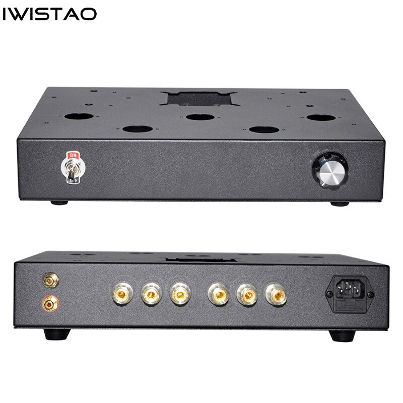 IWISTAO EL34 Tube Amplifier Chassis Black Casing KT88 KT66 Universal ...