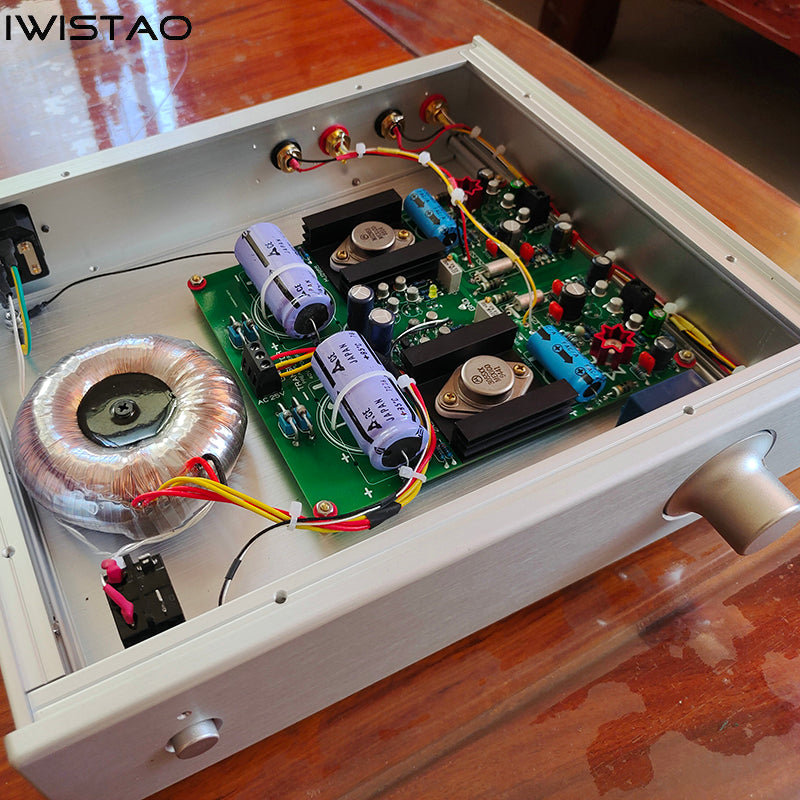 IWISTAO Hi-Fi Gold-sealed Matched Transistors Preamplifier Single-Ende ...