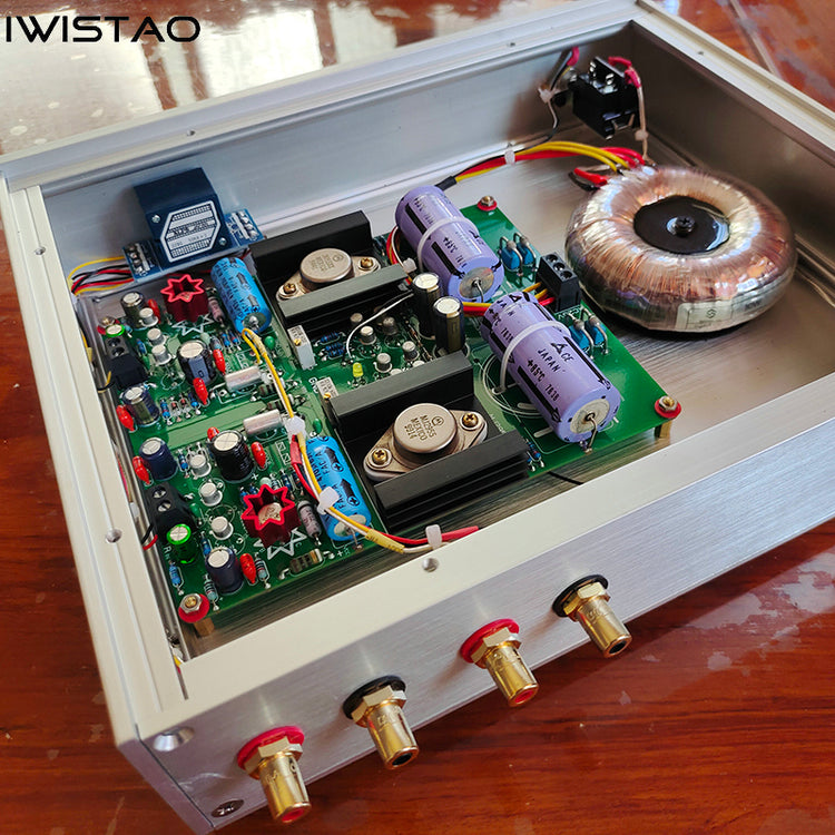 IWISTAO Hi-Fi Gold-sealed Matched Transistors Preamplifier Single-Ende ...