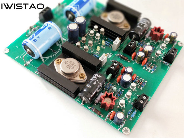 IWISTAO Hi-Fi Gold-sealed Matched Transistors Preamplifier Single-Ende ...