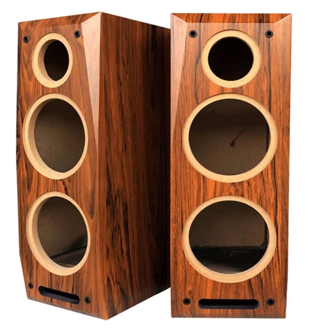 IWISTAO 3 Way Speaker Empty Cabinet Passive Speaker Enclosure Wood 15mm ...