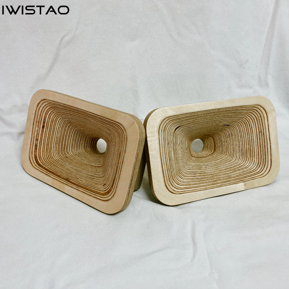 IWISTAO 1 Inch Throat Empty Speaker Horn Rectangle Horn Wide 230MM 1 P ...