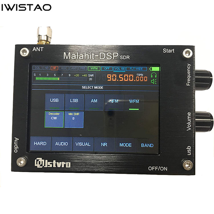 Malahit DSP SDR Radio 1.10C Software Defined Radio Receiver – IWISTAO ...