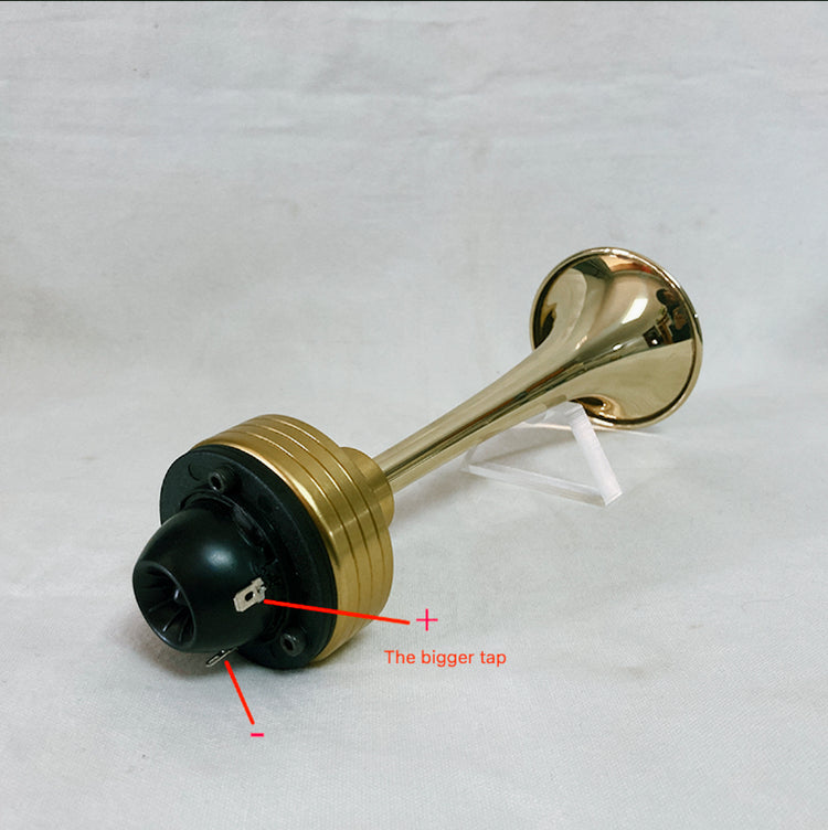 IWISTAO 3 Inch Super Tweeter Copper Horn 1 Pair Trumpet Flower Silk Me ...