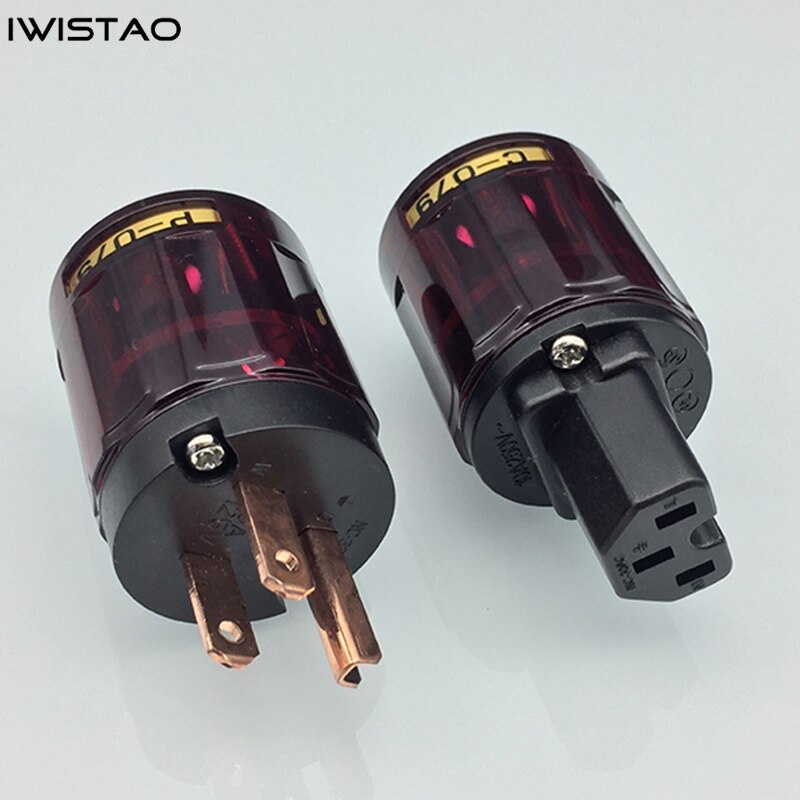 079 Oyaide Pure Copper Australian / American Standard Power Plug Power ...