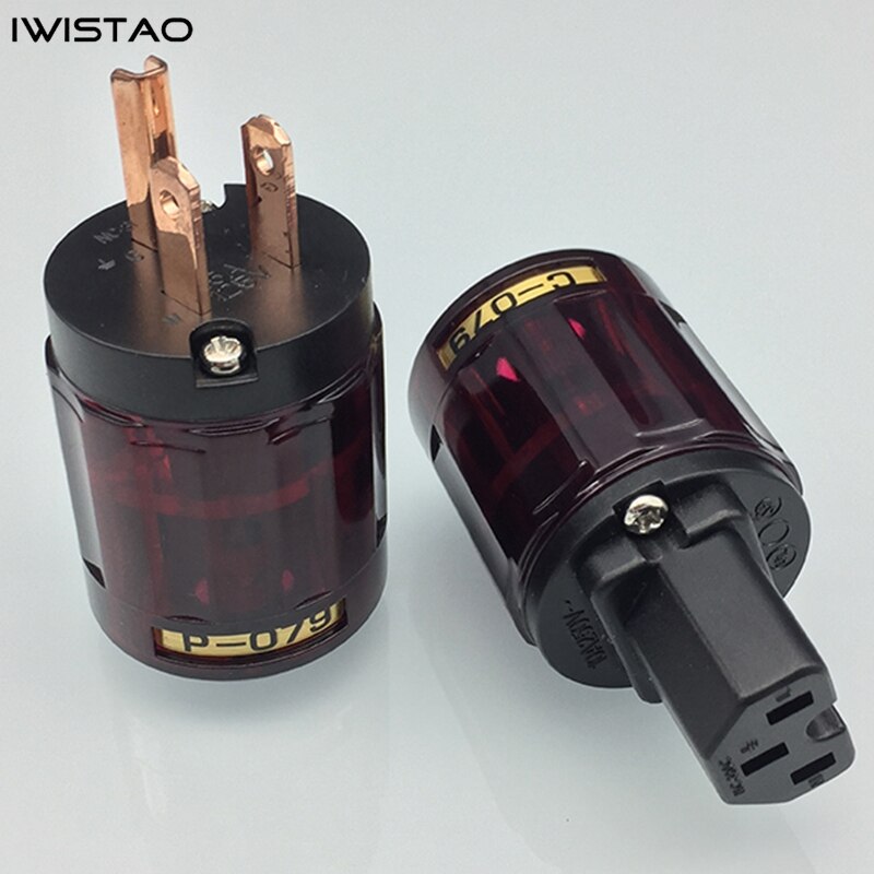 079 Oyaide Pure Copper Australian / American Standard Power Plug Power ...