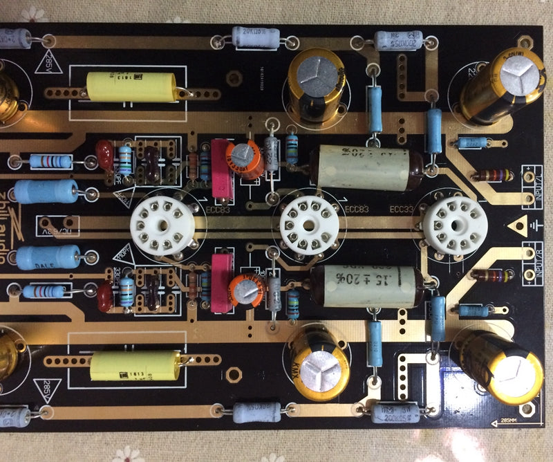 Tube MM Phono Stage Amplifier Board PCBA Ear834 Circuit Vinyl LP Amp ...