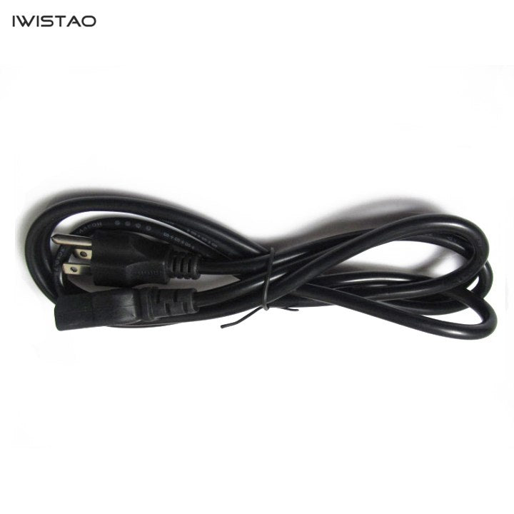 American Standard AC power cord 1.5mm Square Black – IWISTAO HIFI MINIMART