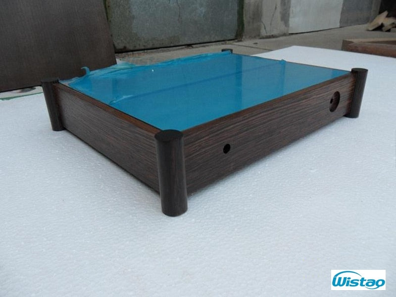 IWISTAO DIY Wooden Casing for Tube Amplifier Chassis 400X250X70 Wenge ...