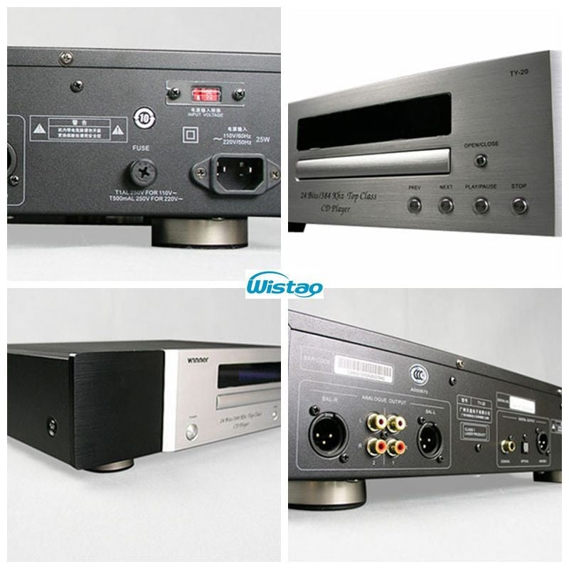 HIFI CD Player High Quality Movement with AD1955 Decoding FET Output ...