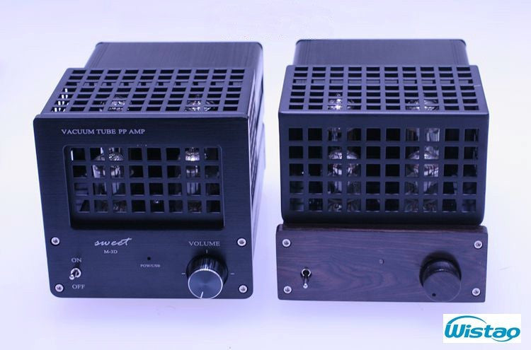 HIFI Tube Amplifier 2X16W Push-pull with Switching Power 6F2 Preamp FU ...