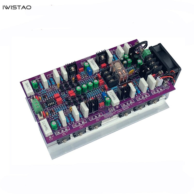 IWISTAO 2X300W HIFI Stereo Discrete Component Power Amplifier Finished ...