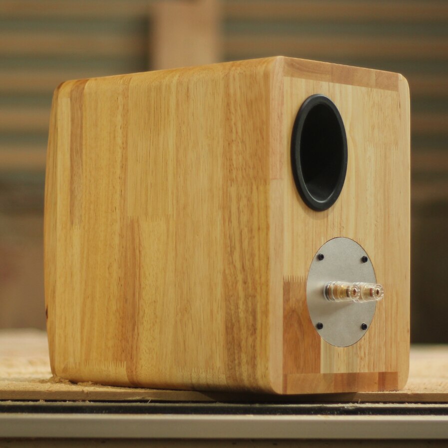 IWISTAO 5.25 Inch Coaxial Empty Cabinet Solid Wood Back Inverted No In ...