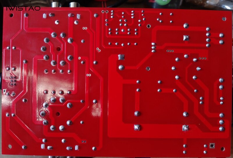 IWISTAO 6N3 Vacuum Tube Preamplifier Finished Board 6Z4 Pure Tube Rec ...