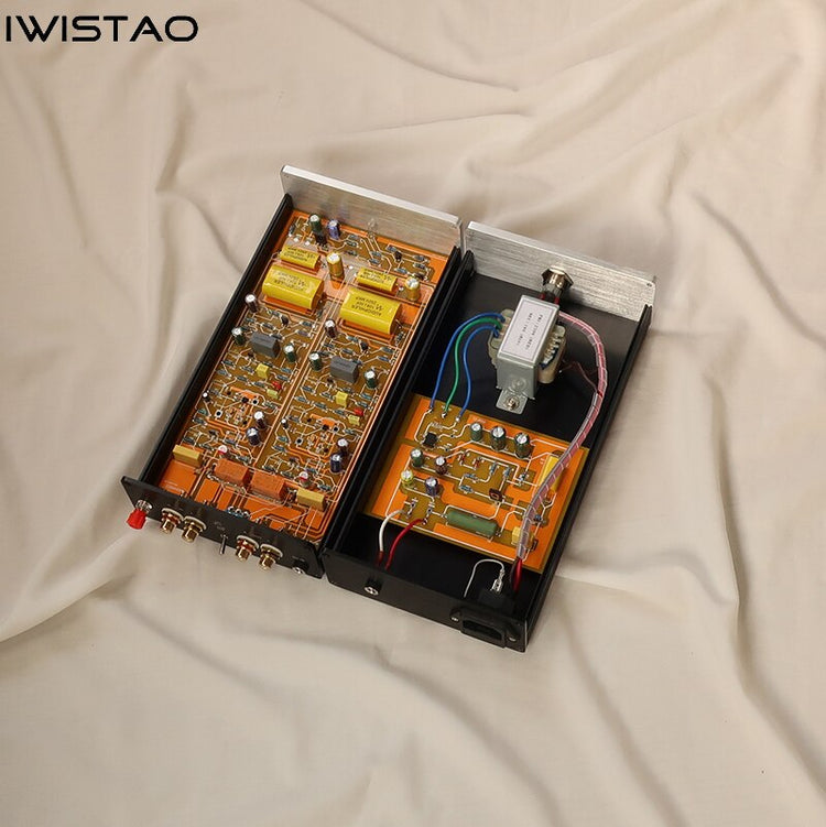 IWISTAO Discrete Components MM/MC Phono Stage FET Amplifier for LP Pho ...