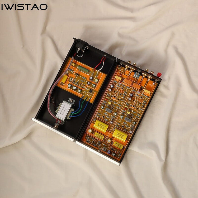 IWISTAO Discrete Components MM/MC Phono Stage FET Amplifier for LP Pho ...
