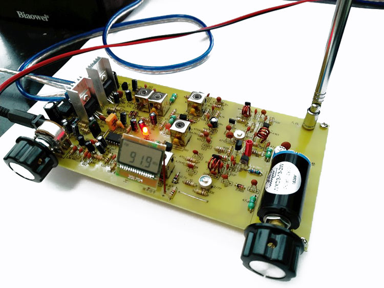 IWISTAO Discrete Components Stereo FM Radio Board Electrical Tuning De ...