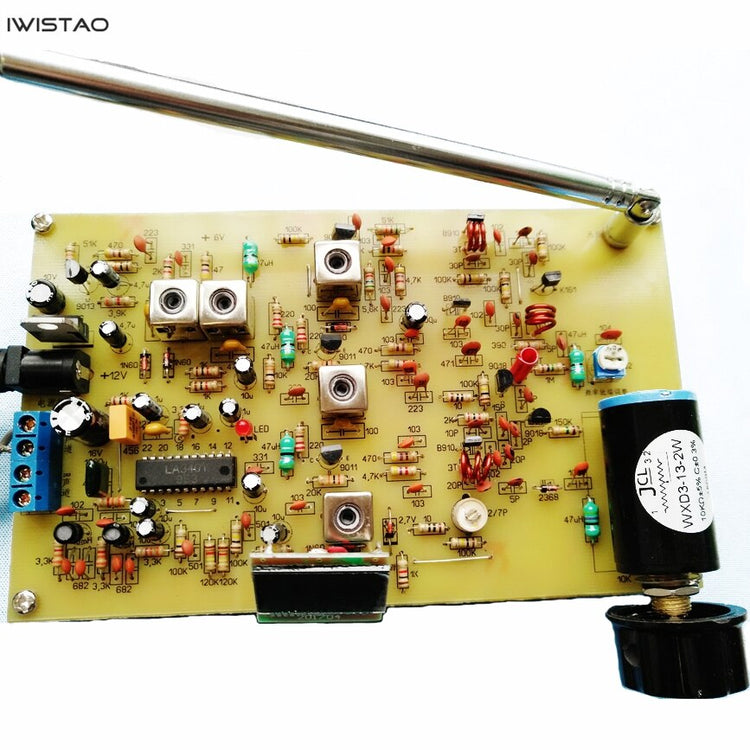 IWISTAO Discrete Components FM Tuner Board Electrical Tuning Stereo ...
