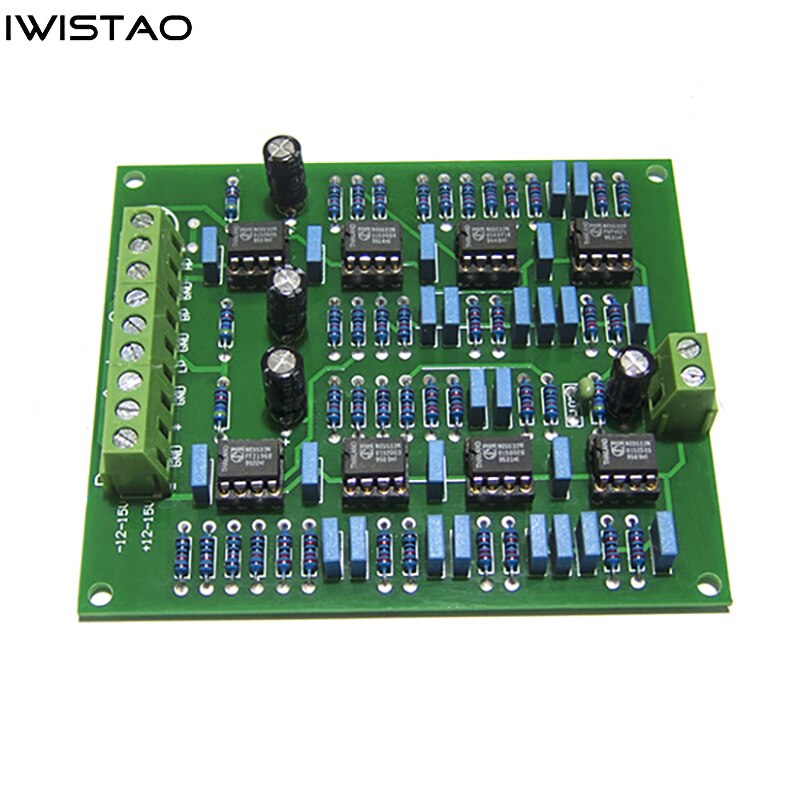 IWISTAO Electronic Frequency Divider 3 Ways Crossover Finished Board ...