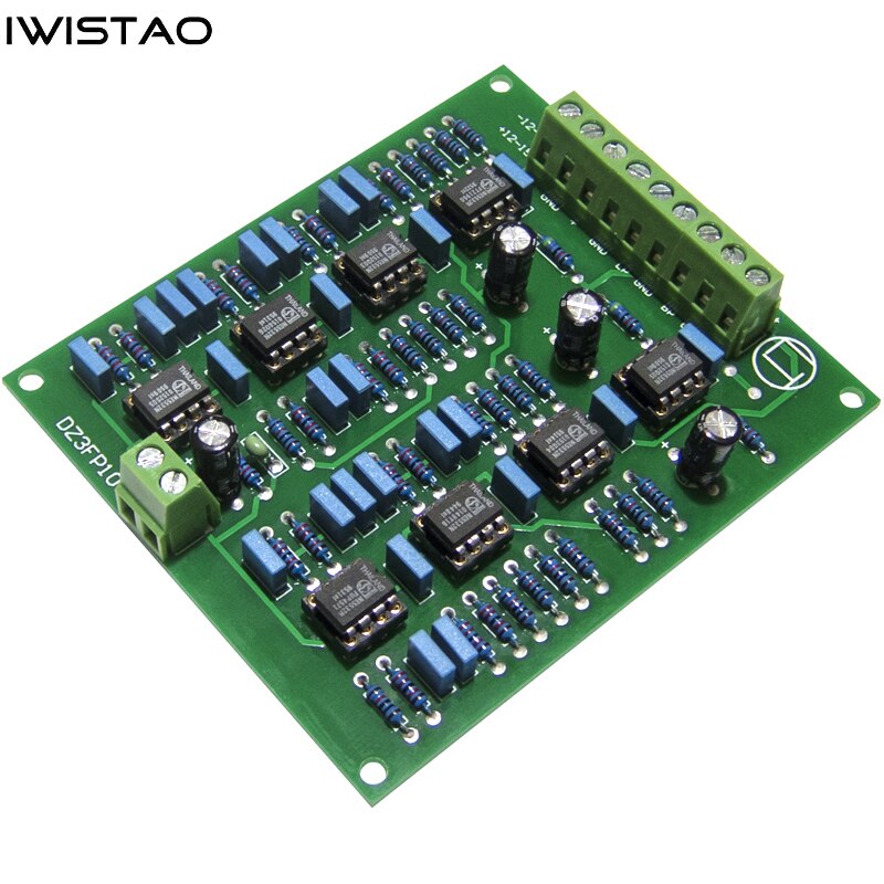 IWISTAO Electronic Frequency Divider 3 Ways Crossover Finished Board ...