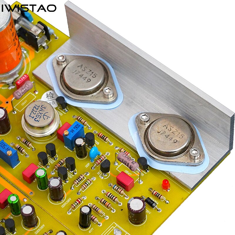 IWISTAO Germanium Transistors Power Amplifier Finished Board 15WX2 Vac – IWISTAO HIFI MINIMART