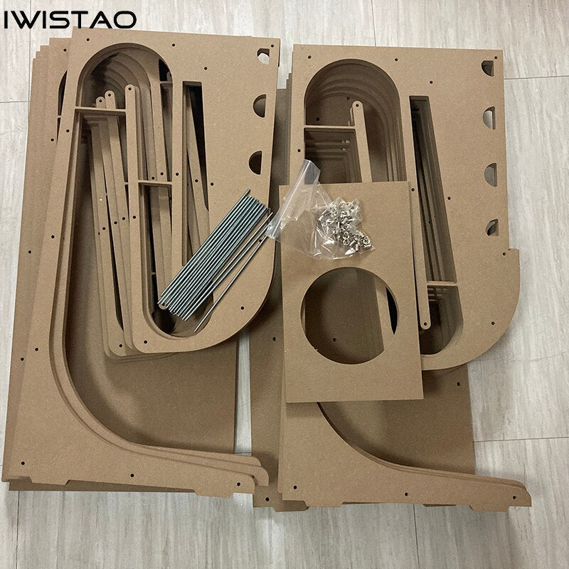 IWISTAO HIFI 10 Inches Full Range Speaker Empty Cabinet Kits 1 Piece ...