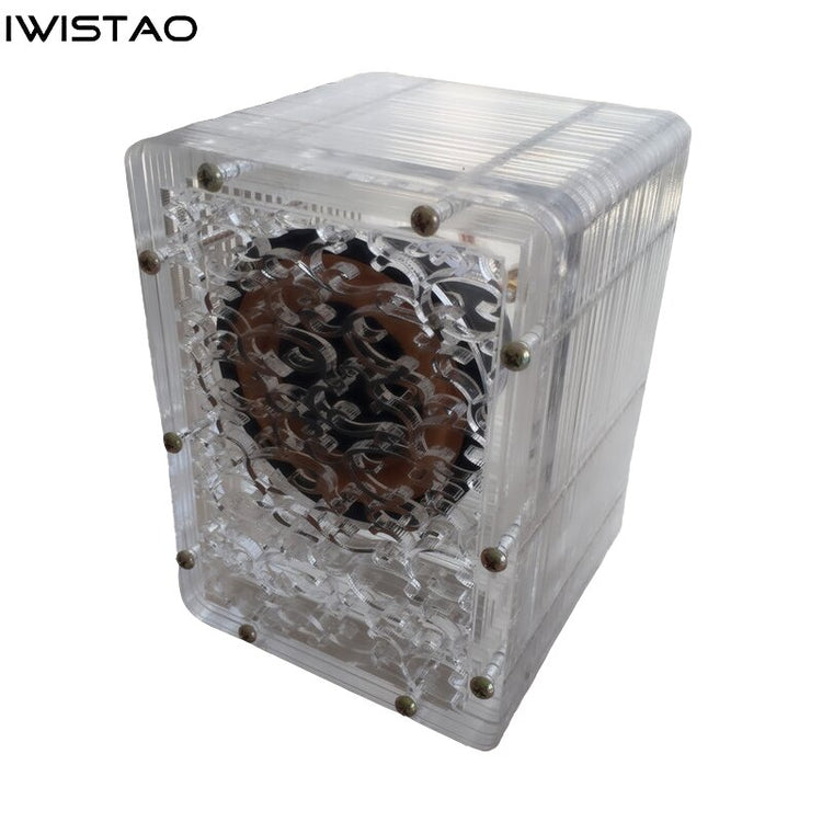IWISTAO HIFI 3 Inch Full Range Speaker Stereo Transparent Crystal Laby – IWISTAO HIFI MINIMART