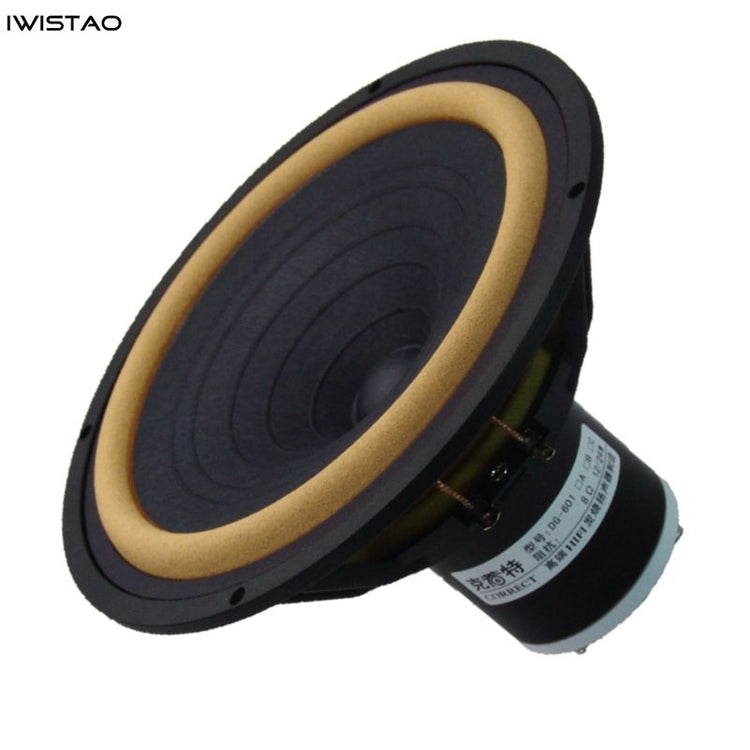 IWISTAO HIFI 6.5 Inch Full Range Speaker Unit 25W Max 55-20K HZ 93dB A ...