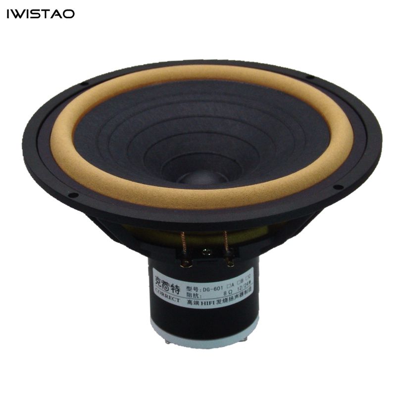 IWISTAO HIFI 6.5 Inch Full Range Speaker Unit 25W Max 55-20K HZ 93dB A ...