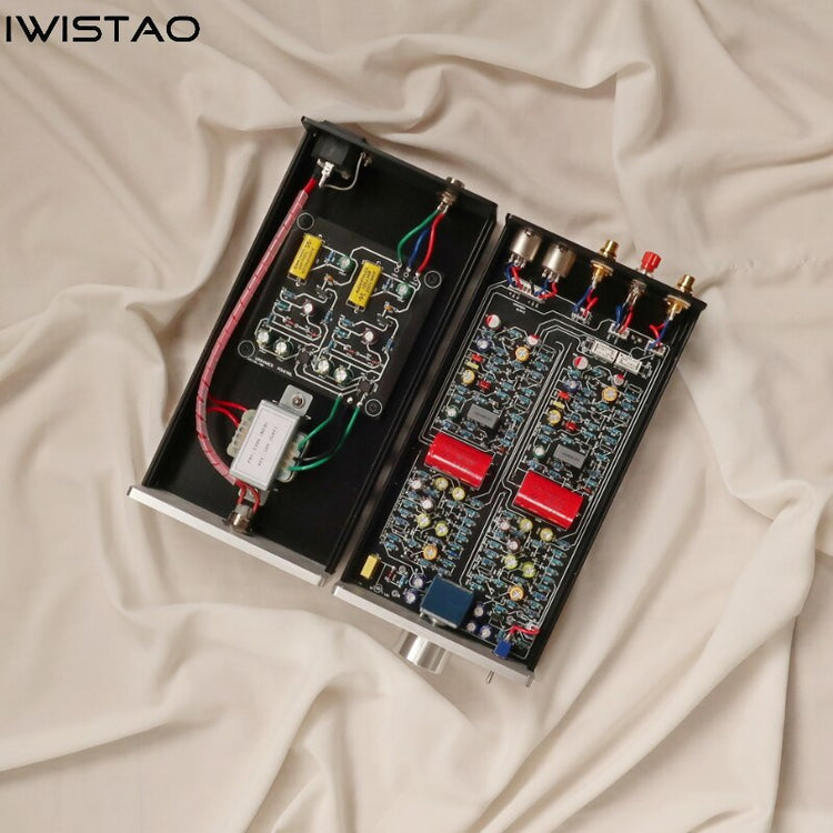 IWISTAO High-gain Vinyl Balanced Output Phono Preamplifier MM Moving M ...