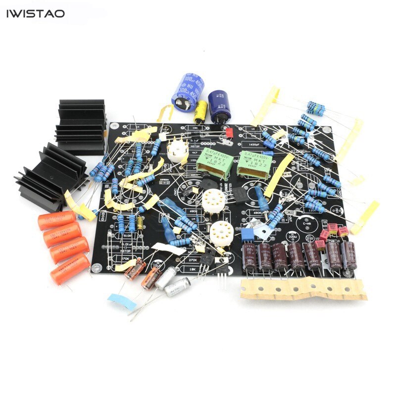 IWISTAO Moving Magnetic MM Tube Phono Stage Kits M7 12AX7 No Including ...