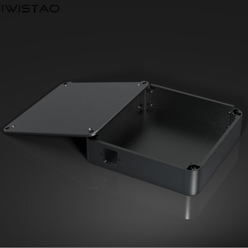 IWISTAO Rounded Whole Aluminum Chassis for Headphone Amplifier Casing ...