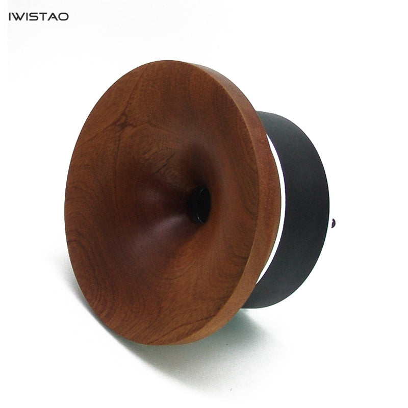 IWISTAO Solid Wood Horn HIFI Horn Super Tweeter Driver Head 8 ohms Max ...