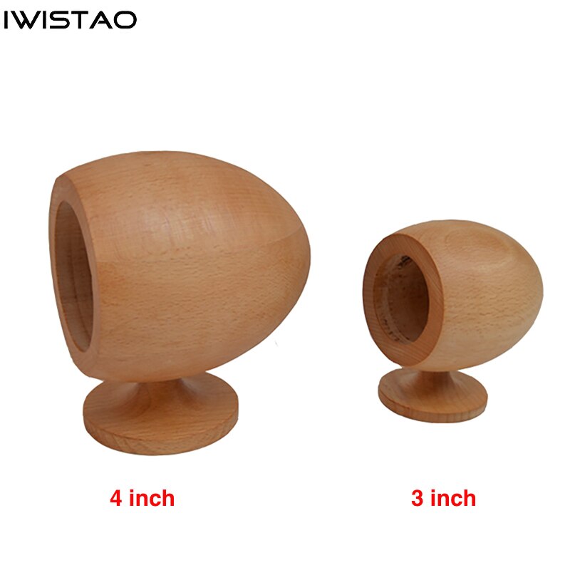 IWISTAO Solid Wood Super Tweeter Enclosure 3 / 4 inch Tweeter independ ...