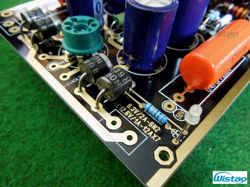 IWISTAO Tube Phono Amp Stage Kit Marantz 7 Turntables RIAA 12AX7 6X4 R ...