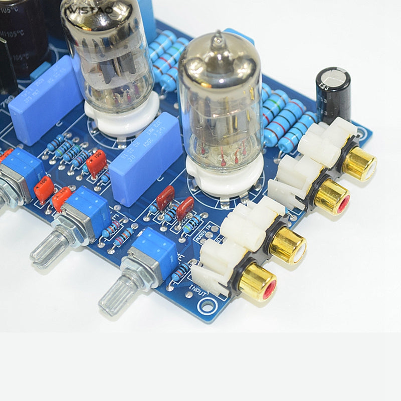 IWISTAO Tube Tone Finished Board 6Z4 Rectifier 6N1 Bass Treble Control ...