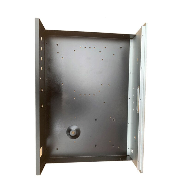 Power Amplifier Chassis Whole Metal Black Silver Front Panel 430*100*3 ...