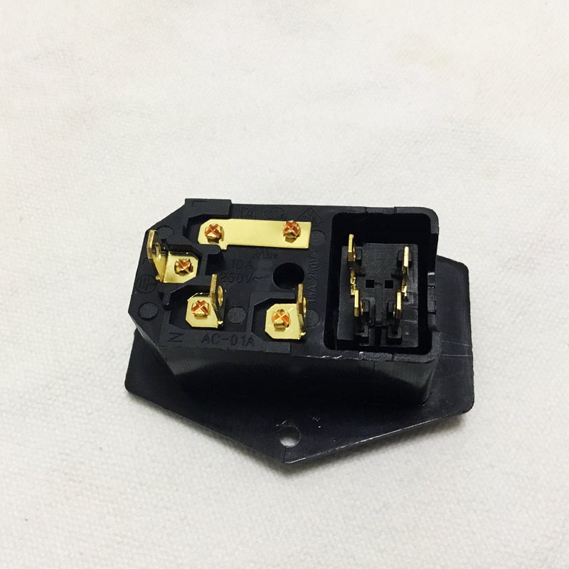 AC Power Socket 10A250V Archarm 4N Pure Copper Gold-plated Terminals ...
