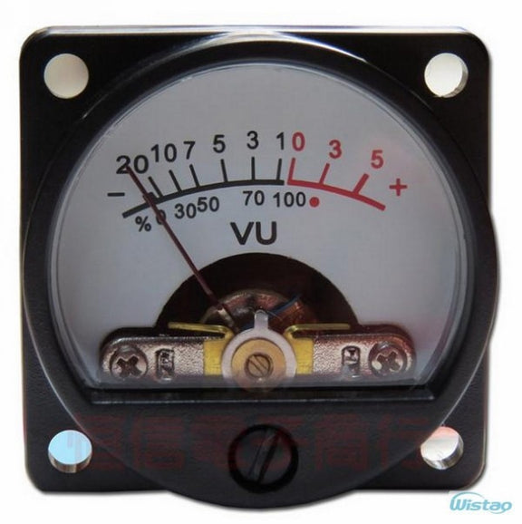 IWISTAO 1 Pair VU Meter dB Level Meter 300B Tube Amplifier dB Header ...