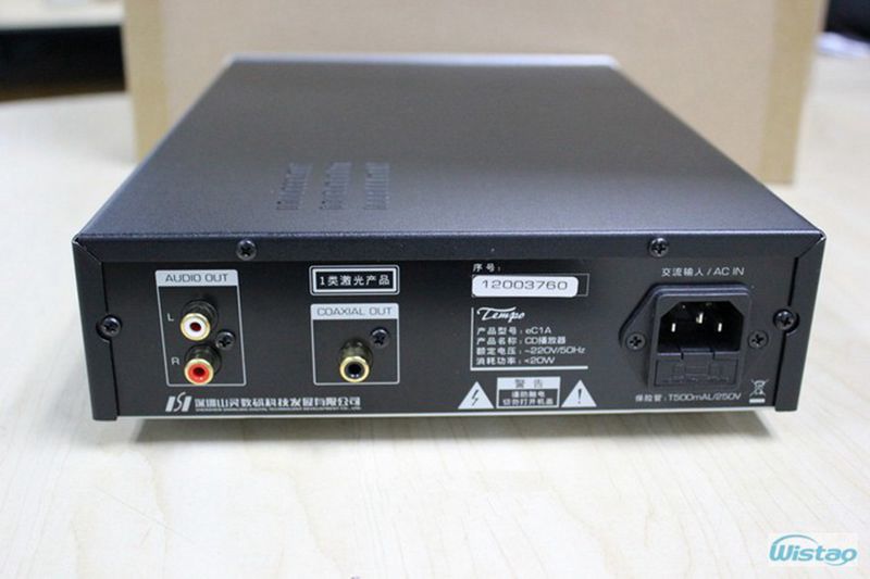 HIFI CD Player HD850 PCM1796 DAC Support 2T U Disk Black/Silver panel ...