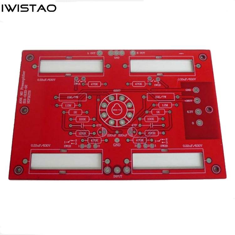 IWISTAO 300B Monoblock Single-ended Power Amplifier Empty PCB 4 PCS Bo ...