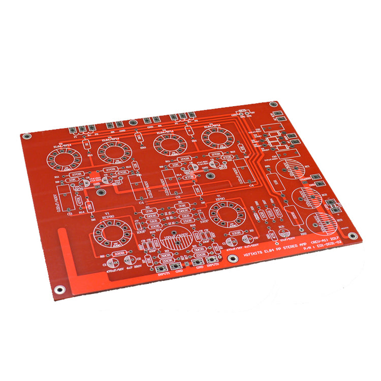 IWISTAO Vacuum Tube EL84 Pull Push Power Amplifier Empty PCB Board ECF ...