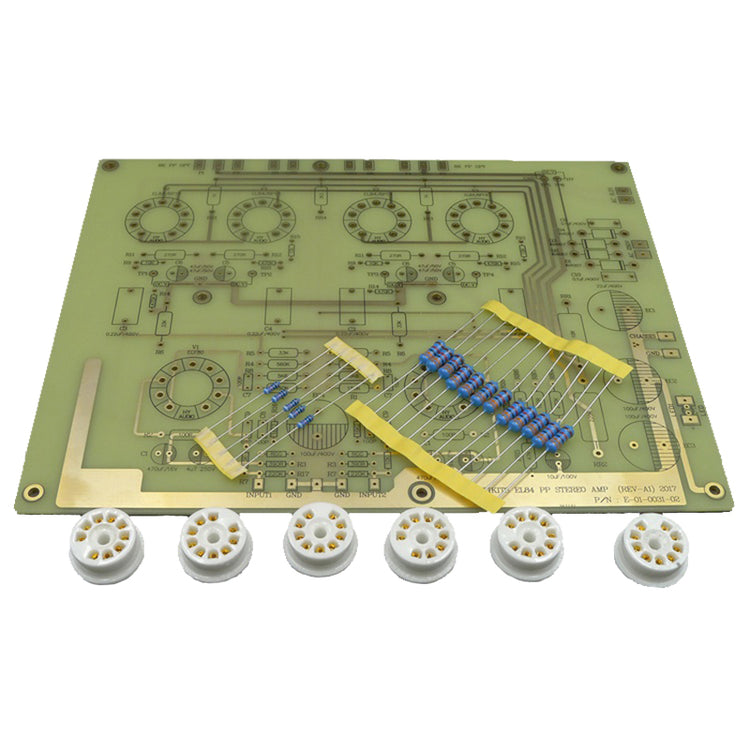 IWISTAO Vacuum Tube EL84 Pull Push Power Amplifier Empty PCB Board ECF ...