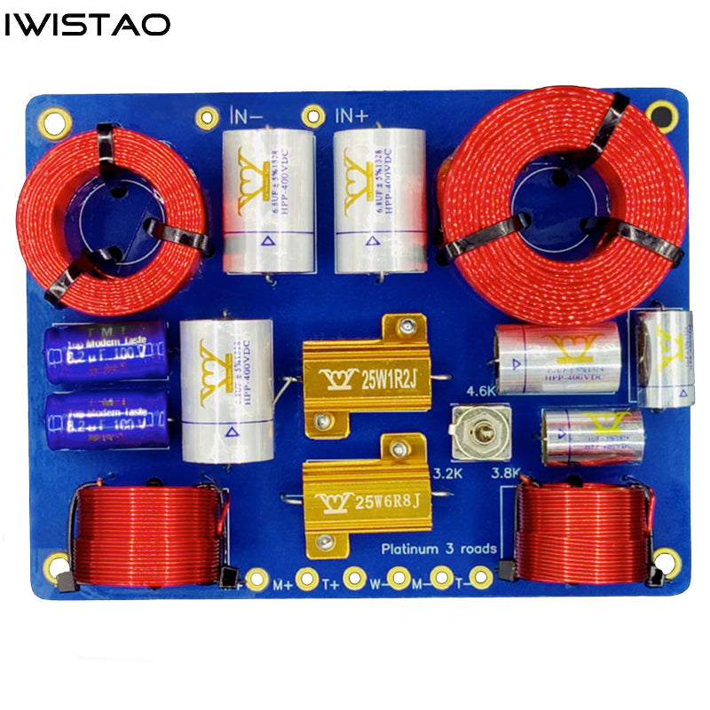 IWISTAO 3 Way Crossover Max Power 450W Crossover-point 1080HZ, 3.2/3.8 ...