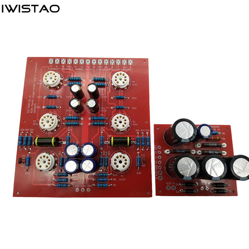 IWISTAO EL84 Parallel Single-ended Power Amplifier Empty PCB Amplifier – IWISTAO HIFI MINIMART