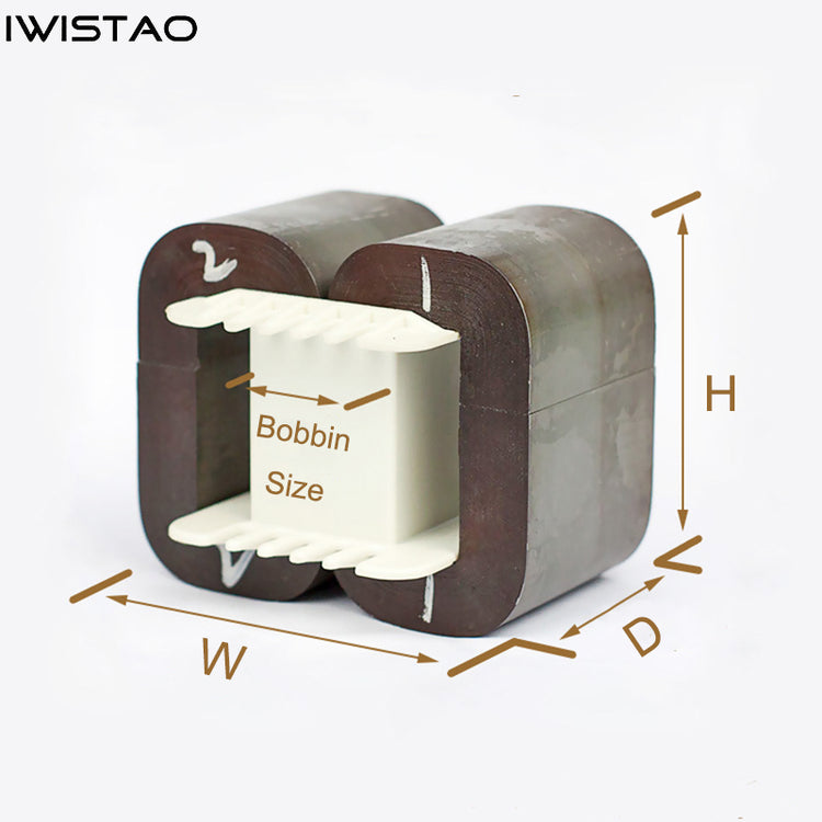 IWISTAO Double C Transformer Core Kit For Tube Amplifier Power and Out ...
