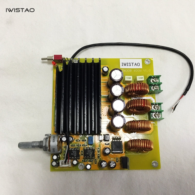 IWISTAO TAS5630 Amplifier Class D Board High-power Board Mono 600w – IWISTAO HIFI MINIMART