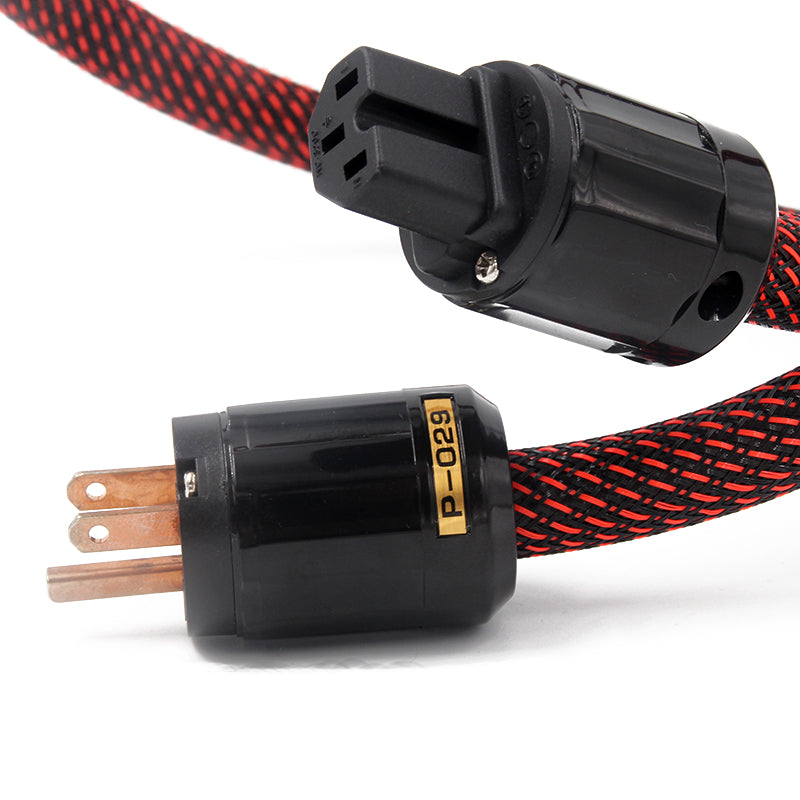 IWISTAO HIFI Power Cord Pure Copper US Monster 400 Power Cable Oyeide ...